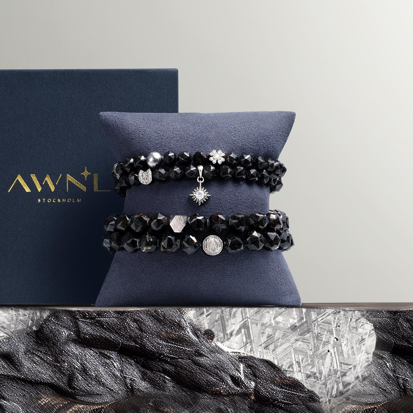 AWNL Stockholm – Modern Talisman jewelry with Meteorites & Gemstones